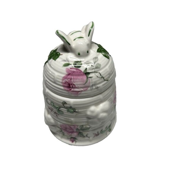 Crown Victorian | Other | Crown Victorian Canister With Lid Honey Pot ...